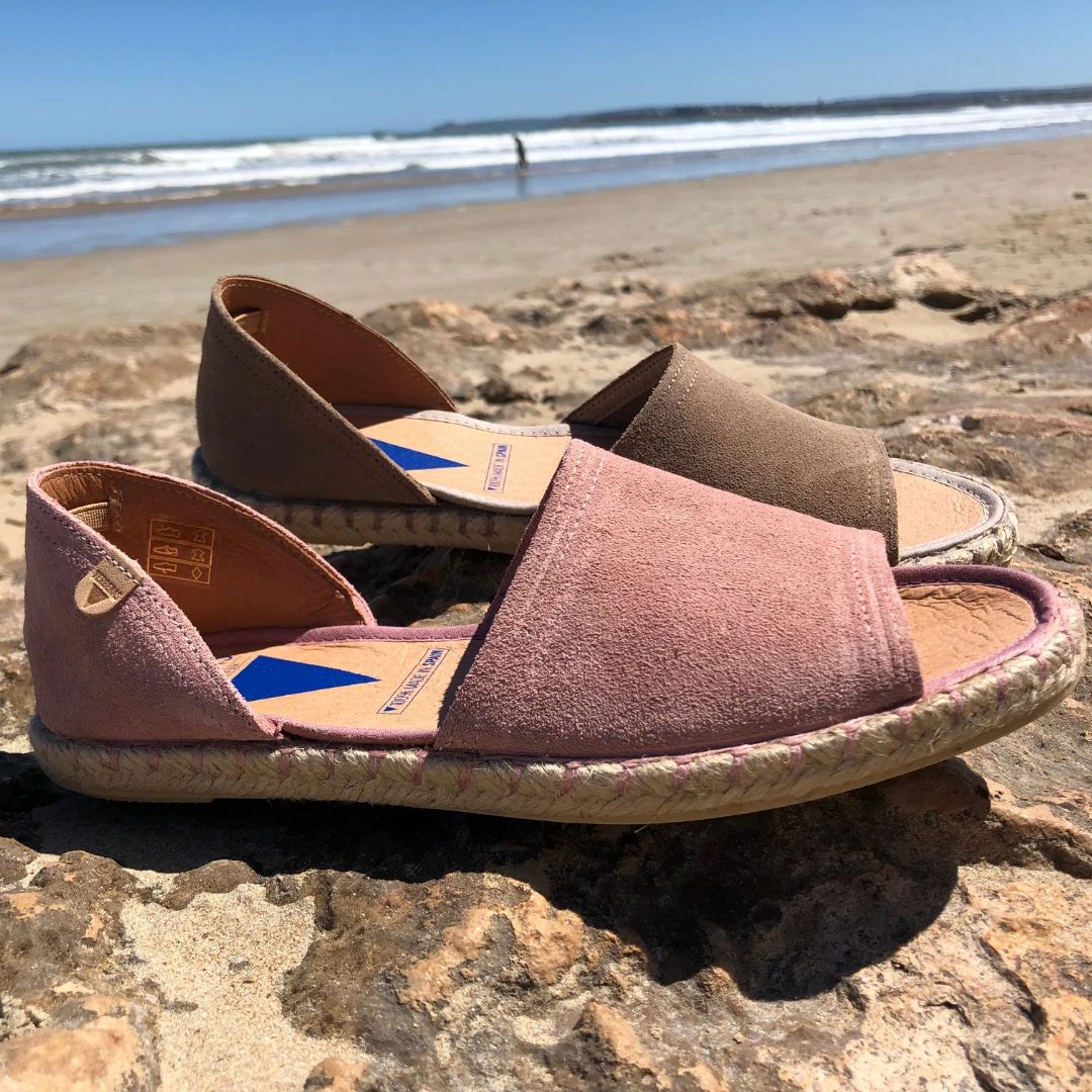 Verbenas CAROL | Flat peep toe espadrilles | Spanish Shoes Australia